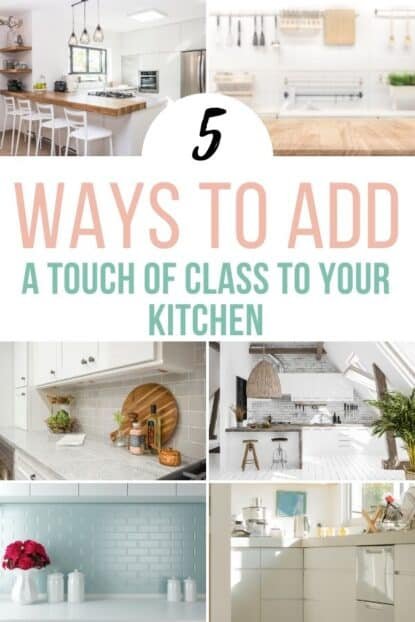 5 Ways To Add A Touch Of Class To Your Kitchen - Hello Betty Company
